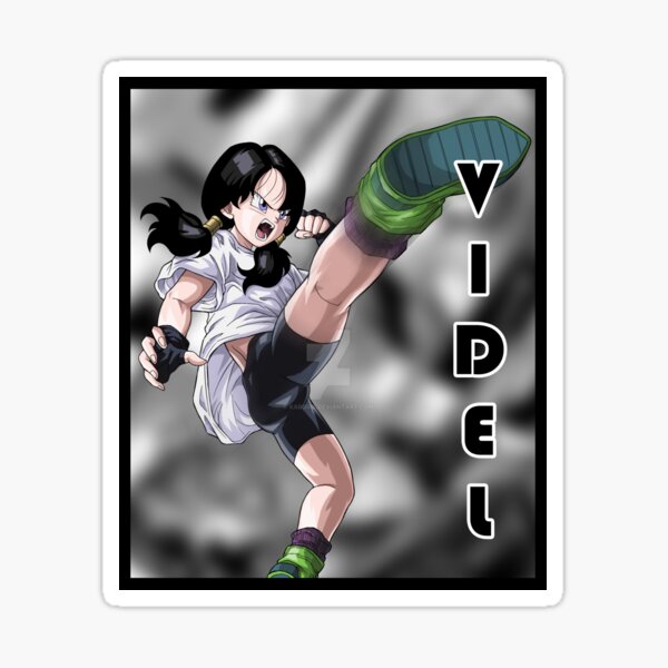 "Videl" Sticker by DozaStore | Redbubble