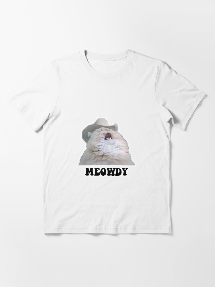 "West Virginia Yodel Cat Meme Meowdy Screaming Cat" T-shirt for Sale by ...