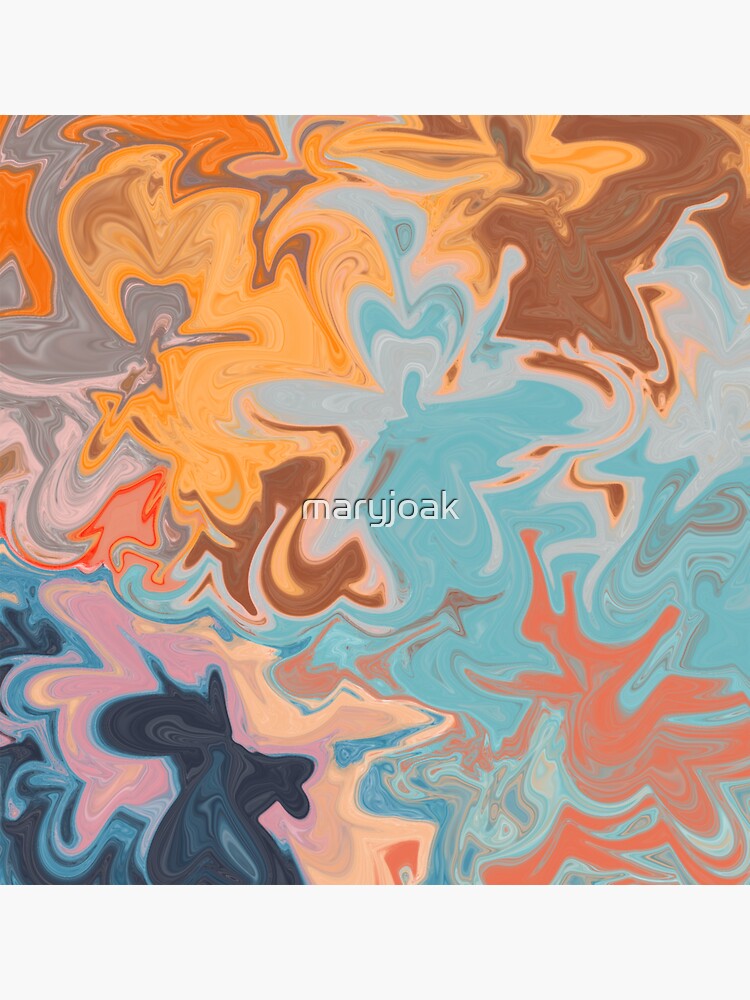 "Fire and some ice " Sticker by maryjoak | Redbubble