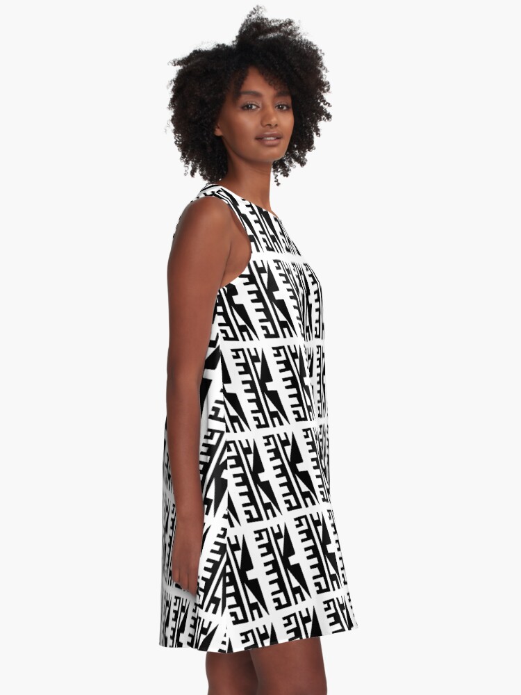 "Motuan Tattoo Design from Papua New Guinea" A-Line Dress for Sale by ...