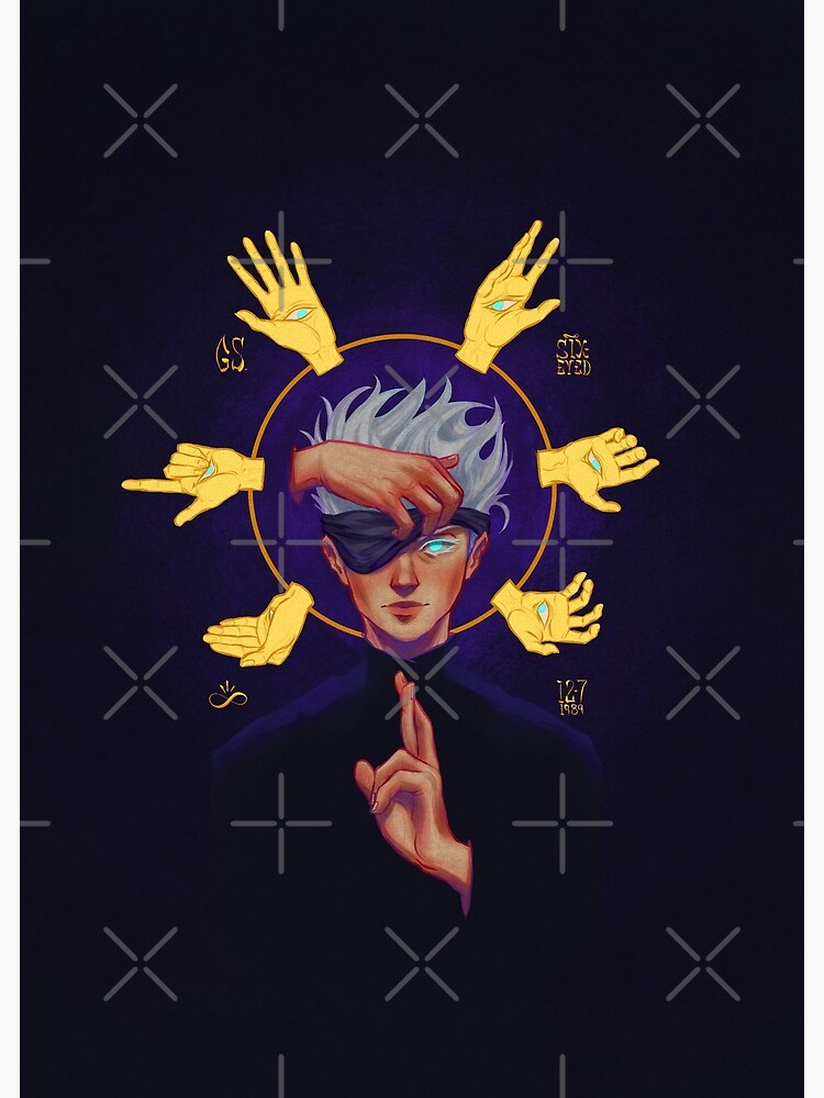 "gojo satoru / jujutsu kaisen" Art Print for Sale by x-kid | Redbubble