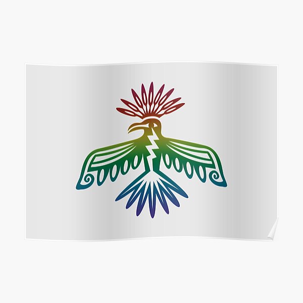 "Rainbow Thunderbird, Mythology, Native American, North America, Totem ...