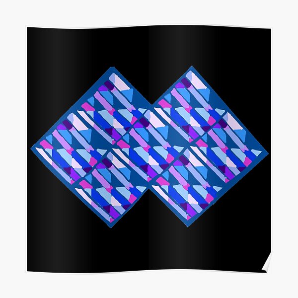 "blue diamond" Poster for Sale by cute-med | Redbubble