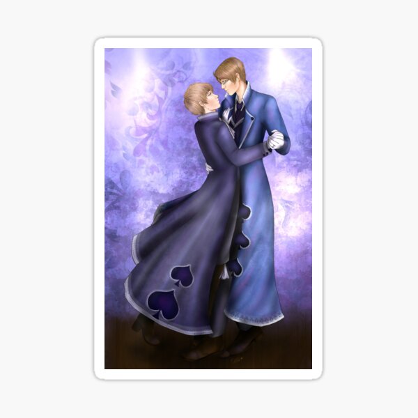 "King and Queen of spades dancing" Sticker for Sale by The-vintagelove ...
