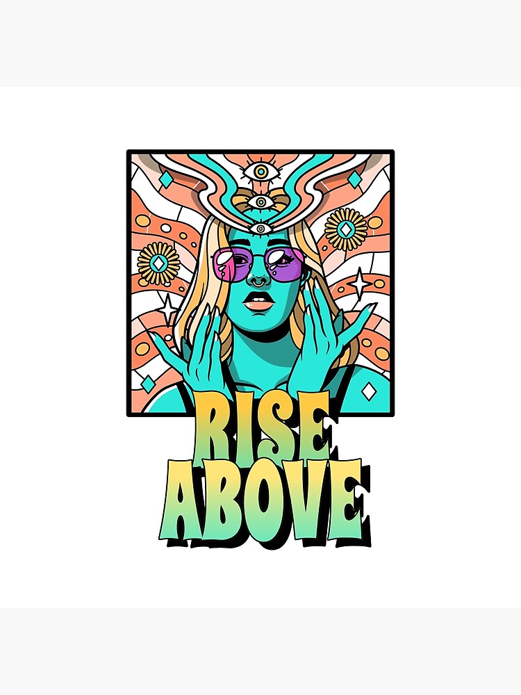 "Women Empowerment Rise Above" Poster by deluxis | Redbubble