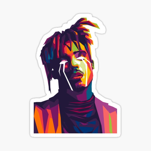 "Juice Wrld" Sticker by arrasign | Redbubble