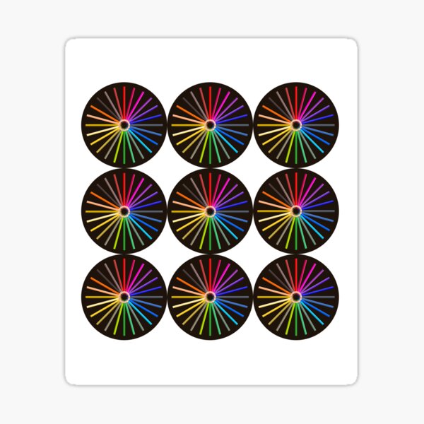 "9 pencil rounds." Sticker by Wonwel | Redbubble