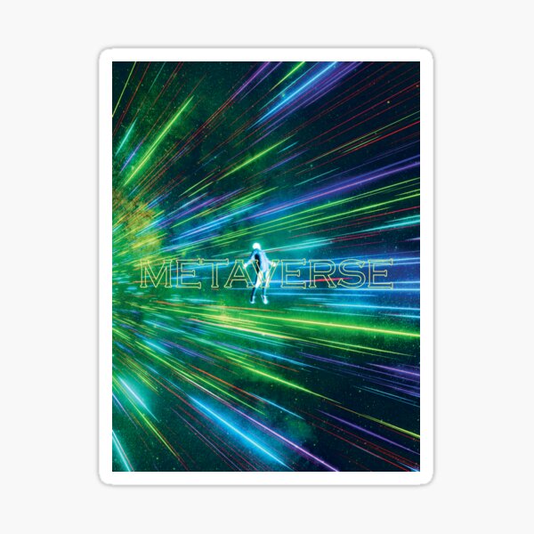 "Metaverse NFT" Sticker for Sale by Mitskrvn | Redbubble