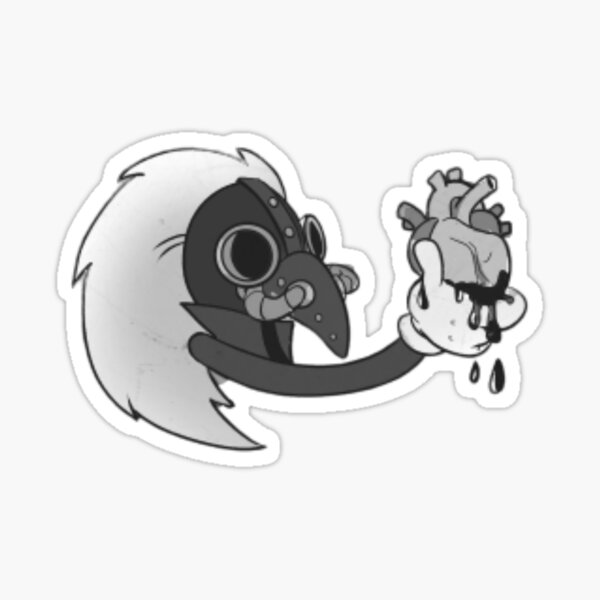 Pegatina «Ghostemane x Dr Nihil» de NewWaveStyle | Redbubble