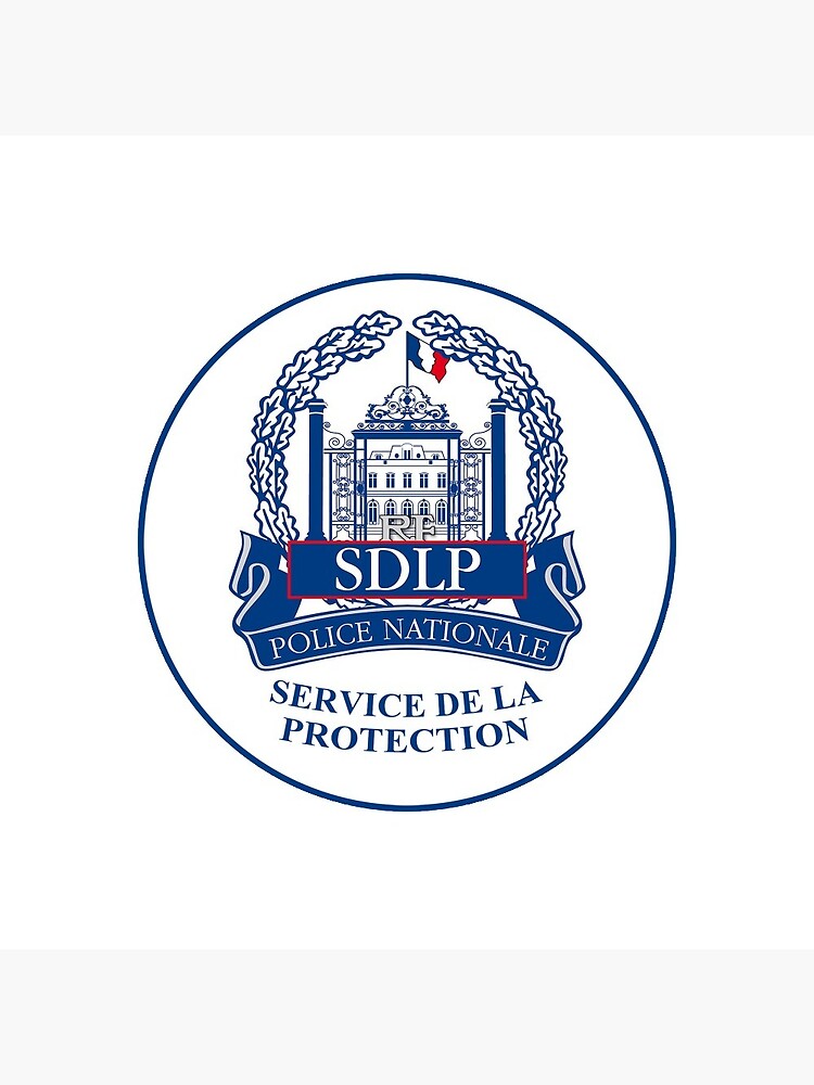 Badge « SDLP SERVICE DE LA PROTECTION DE LA POLICE NATIONALE », par ...