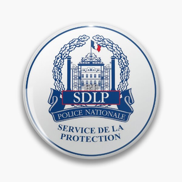 Badge « SDLP SERVICE DE LA PROTECTION DE LA POLICE NATIONALE », par ...