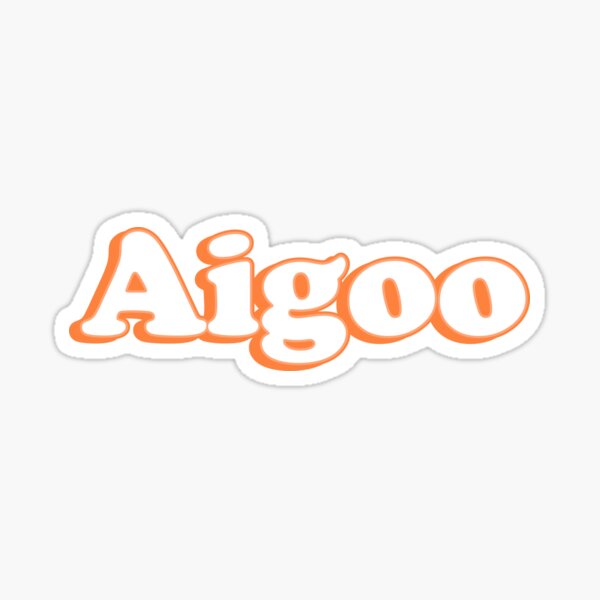 "Aigoo aesthetic" Sticker for Sale by Ubenart | Redbubble