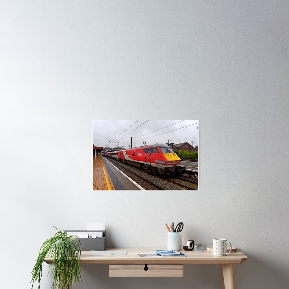 "LNER Class 82 at York" Poster by Scenebyrail | Redbubble