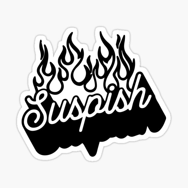 "Bailey Sarian Suspish - Suspish Fire" Sticker for Sale by ITsouhail ...