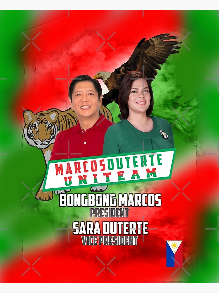 "UNITEAM Graphic BBM SARA TIGER OF THE NORTH EAGLE OF THE SOUTH" Poster for Sale by Hacket68 ...