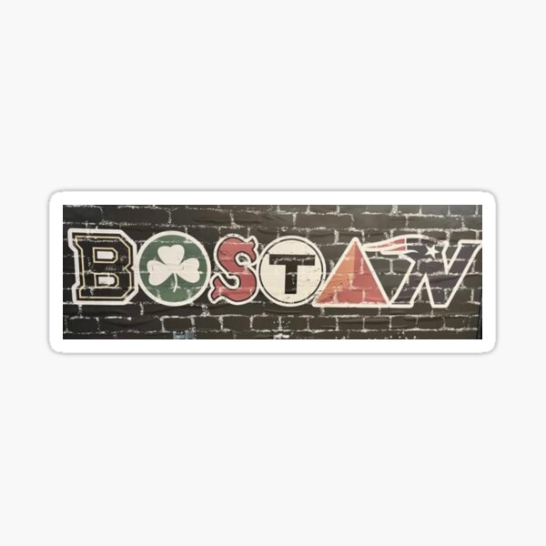 "Boston" Sticker for Sale by Ka1830 | Redbubble