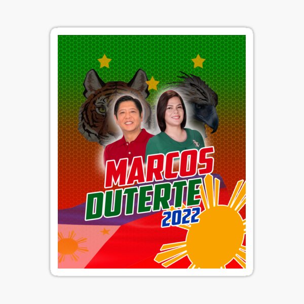 "Copy of SakalaM Marcos Duterte lang" Sticker for Sale by Hacket68 ...