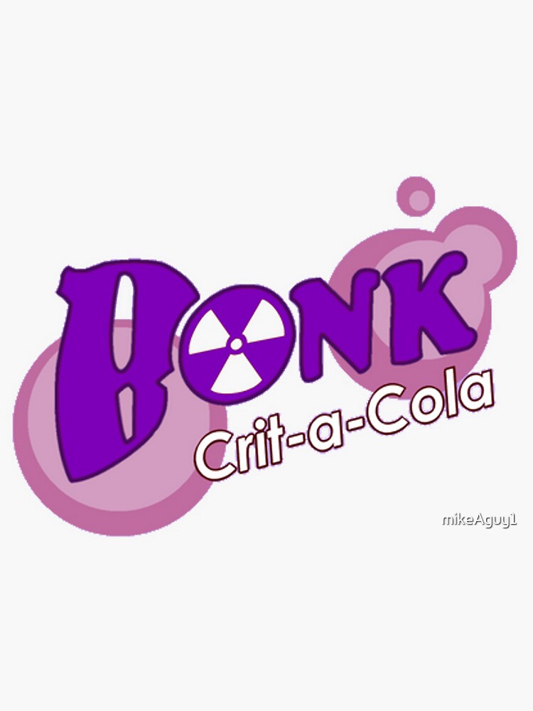 "Crit-a-Cola" Sticker for Sale by mikeAguy1 | Redbubble