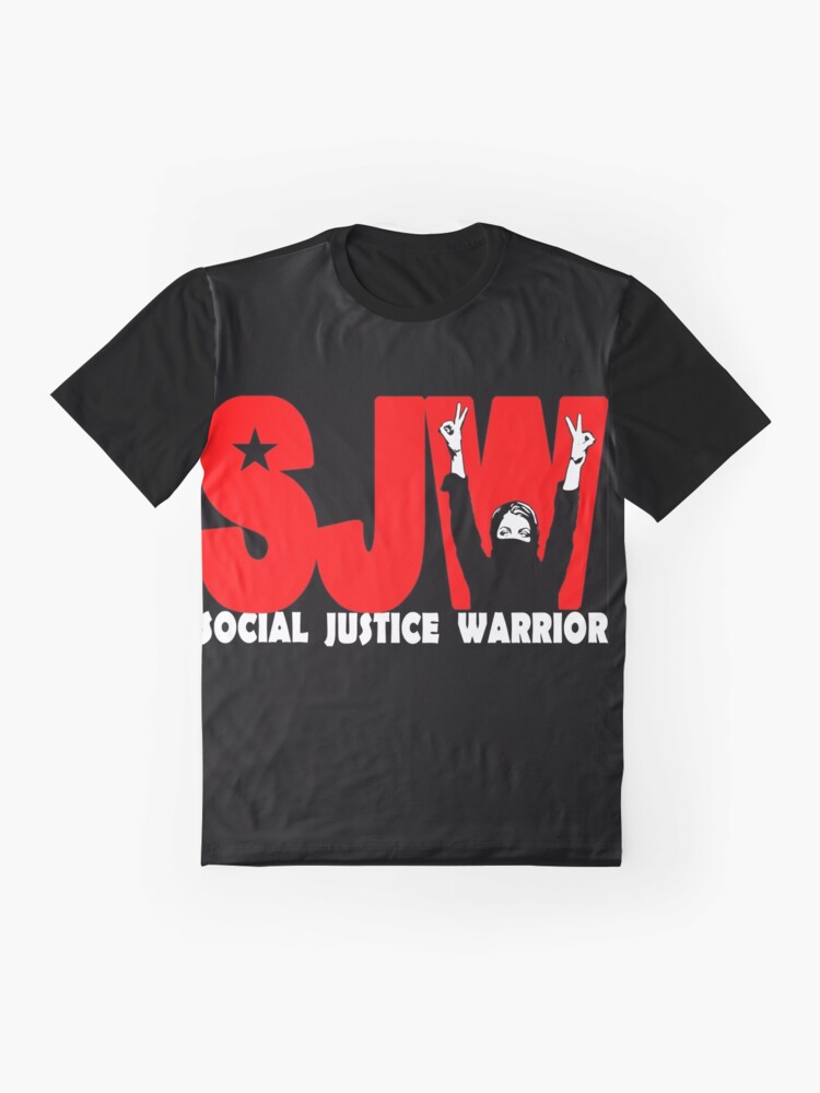 "SJW - SOCIAL JUSTICE WARRIOR" T-shirt for Sale by Calgacus | Redbubble ...