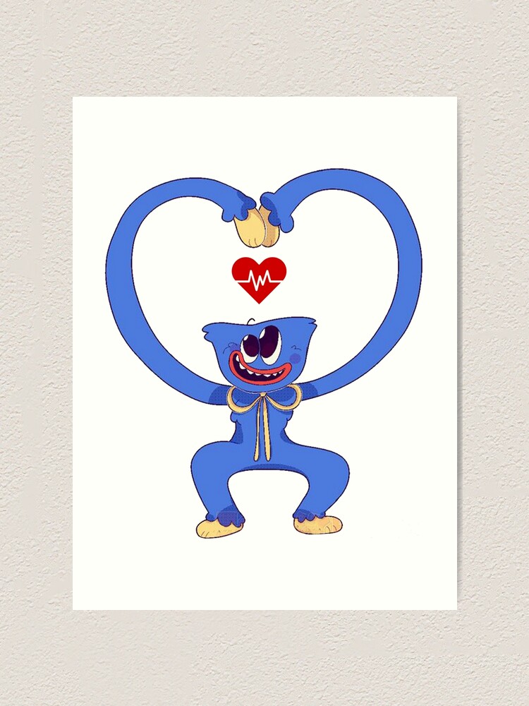 " Huggy Wuggy Toys Play Time Fnf" Art Print by CandyLoo | Redbubble