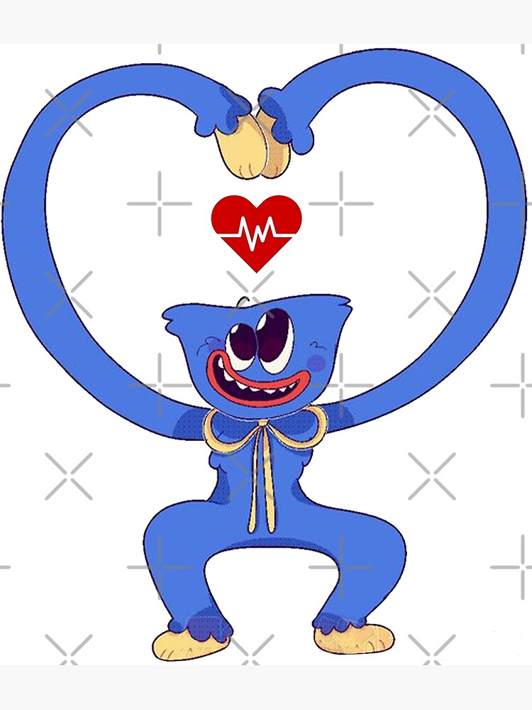 " Huggy Wuggy Toys Play Time Fnf" Art Print by CandyLoo | Redbubble