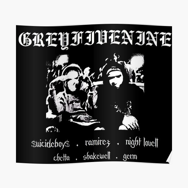 "Greyfivenine / Selbstmordboys-Design" Poster von saturnsunrise ...