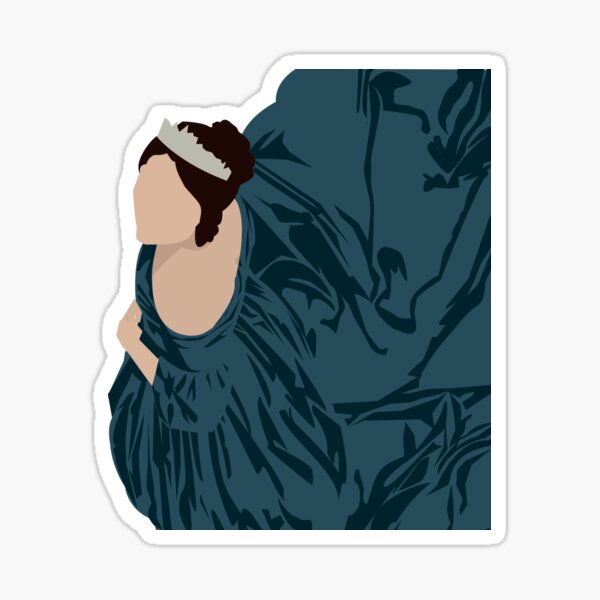 "Victoria" Sticker by pickjesusktkeit | Redbubble