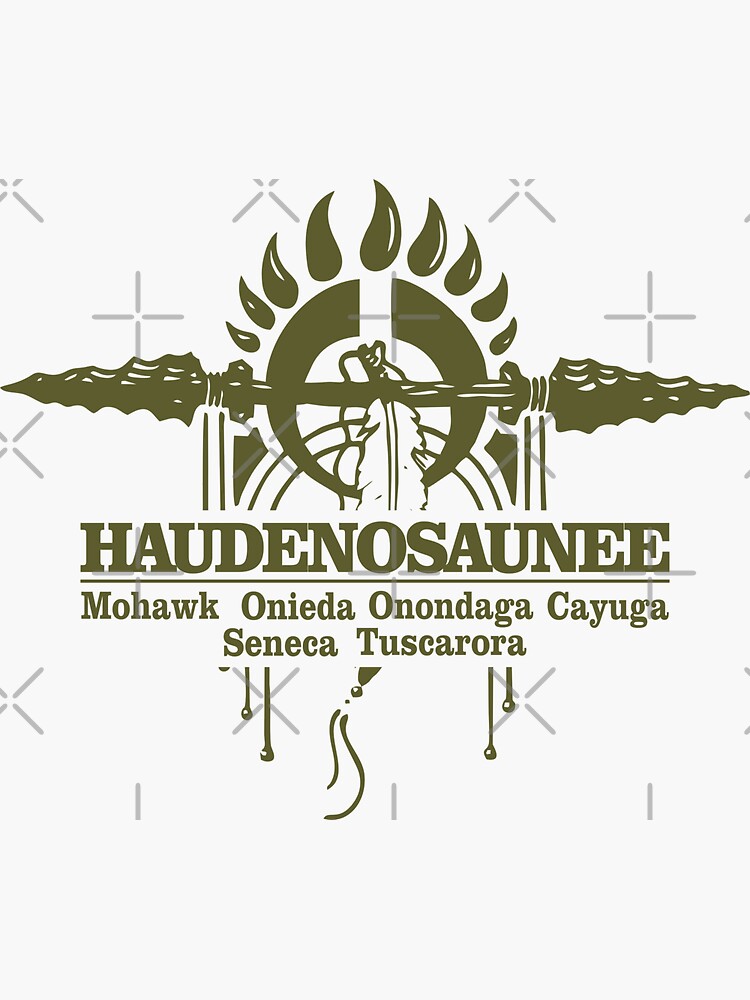 "Haudenosaunee 2o (NA)" Sticker for Sale by curranmorgan | Redbubble