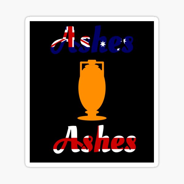 "Ashes to Ashes Australia England Tour 2021-2022" Sticker for Sale by ...