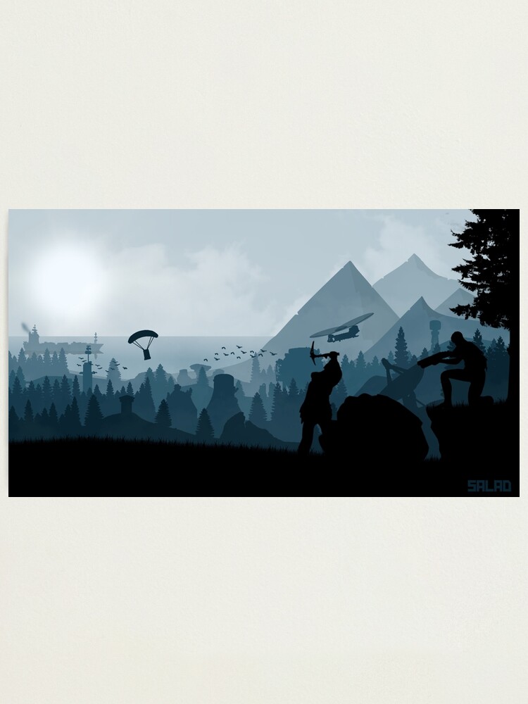 Lámina fotográfica «Descripción general del mapa de Rust» de Vintage ...