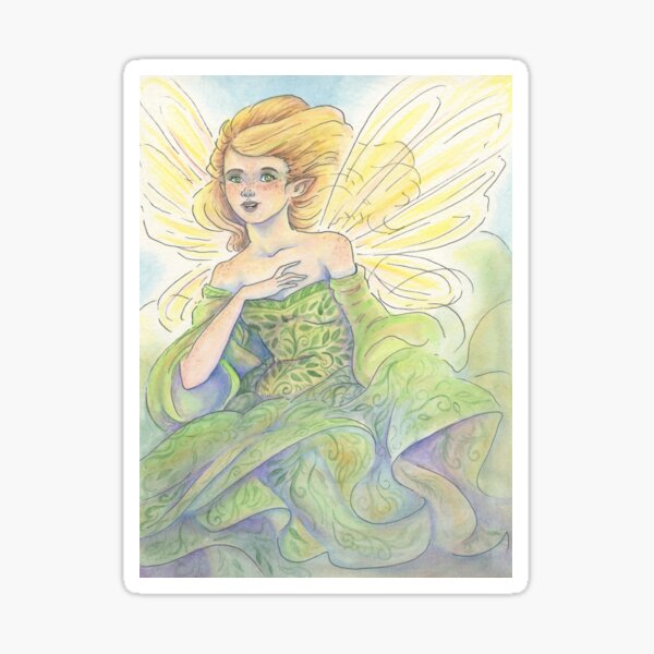 "Wild Fae" Sticker for Sale by musicalartfreak | Redbubble