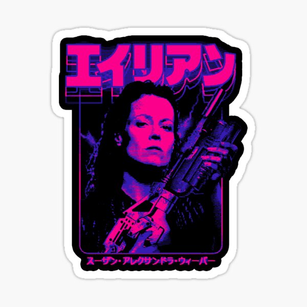 "Alien Resurrection: Ripley 8" Sticker for Sale by bootlegfactory ...