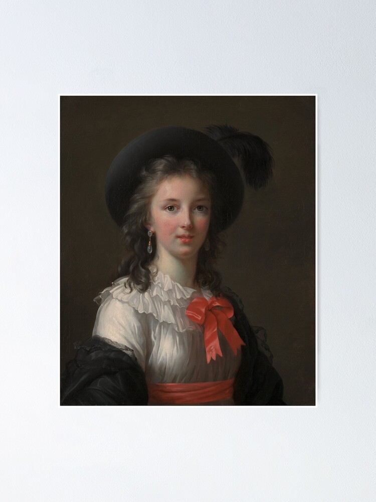 "Self Portrait (1781) - Élisabeth Vigée Le Brun" Poster by ...