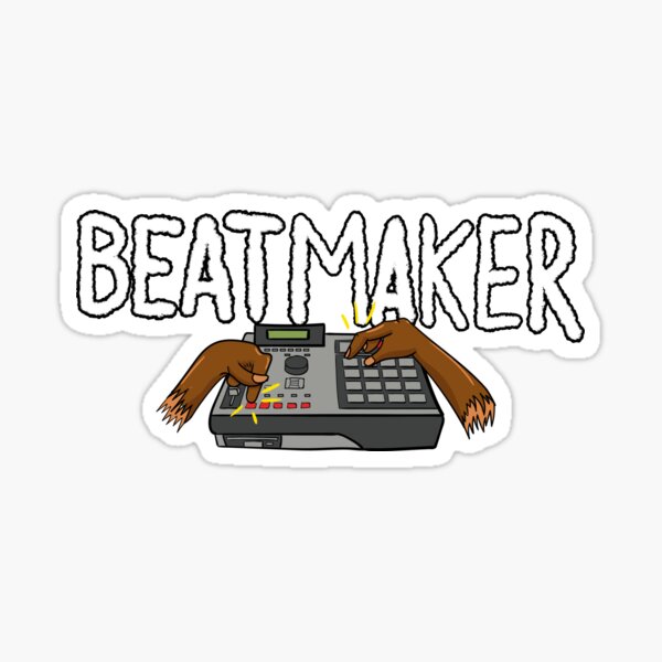 "Beat Maker I Make Beats" Sticker for Sale by dconciente | Redbubble