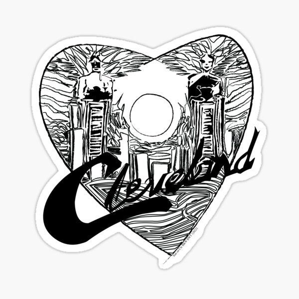 " Sun on Cle!" Sticker by BWT2996 | Redbubble