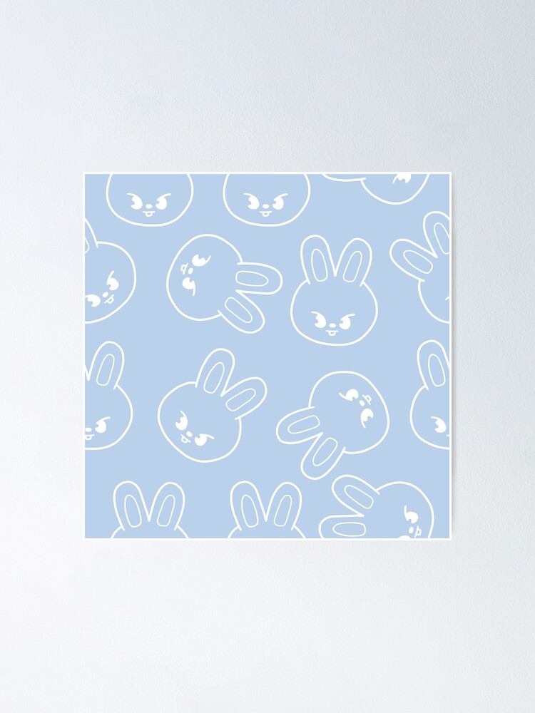 "STRAY KIDS (SKZOO) Cute Leebit simple and minimalistic Pattern ...