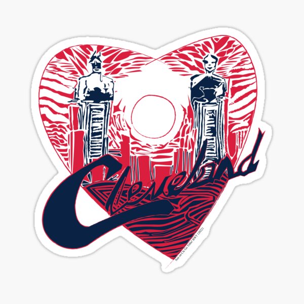 "Sun on Cle!" Sticker by BWT2996 | Redbubble