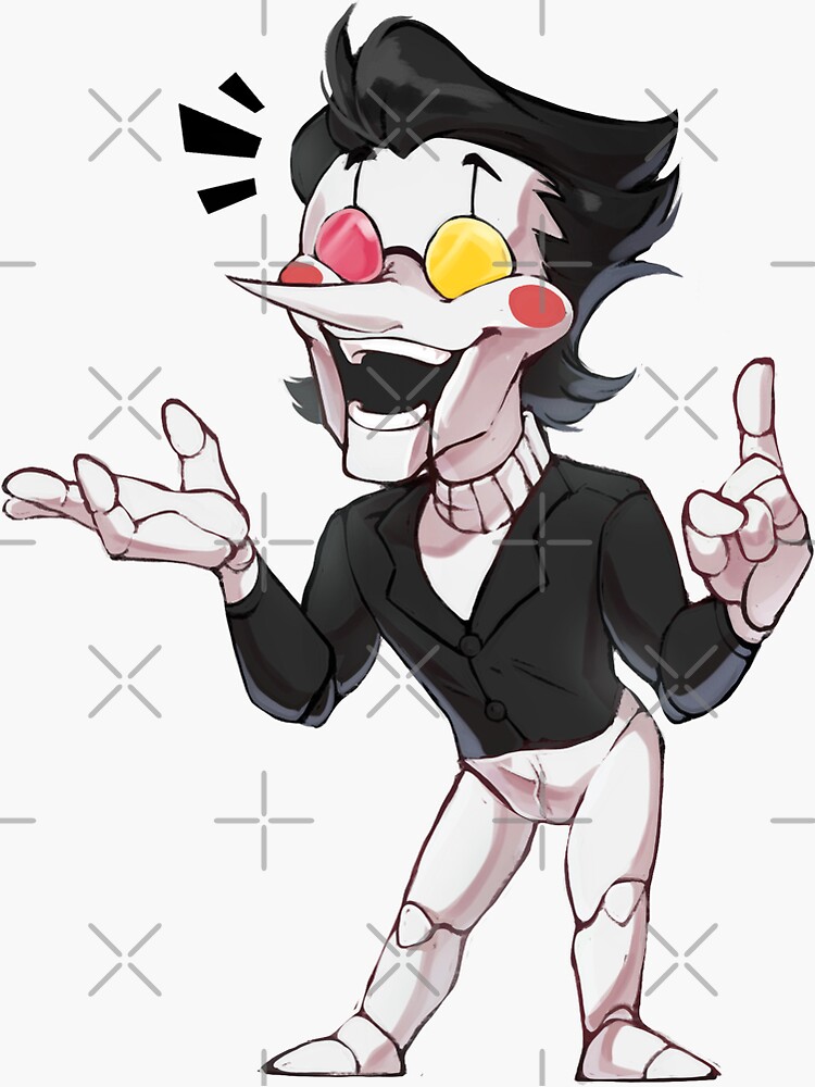 "Spamton" Sticker for Sale by BootsDotEXE | Redbubble