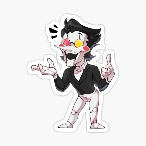 "Spamton" Sticker for Sale by BootsDotEXE | Redbubble