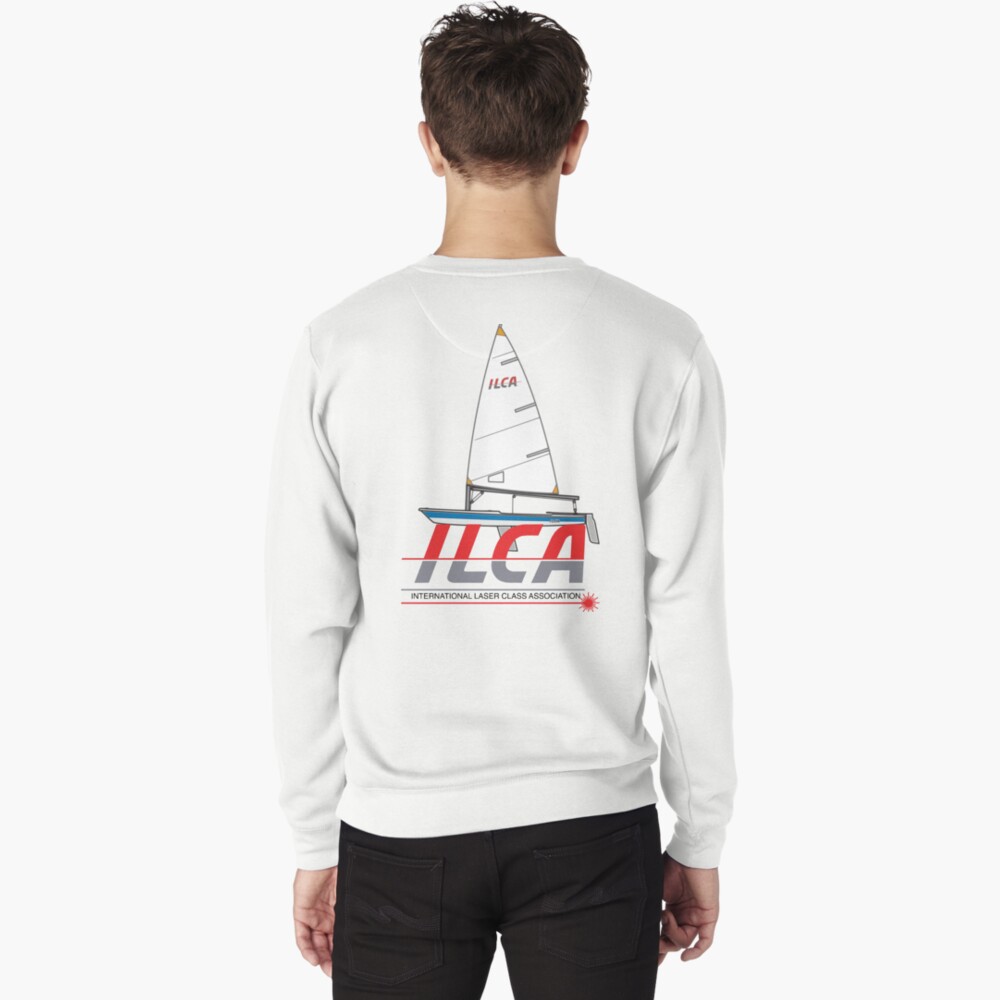 "-Bestseller- Laser sailboat on ILCA logo - laser sailing dinghy ...