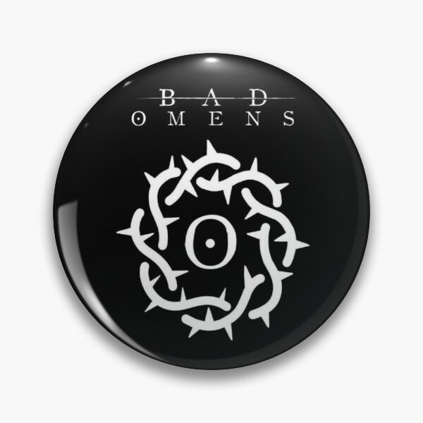 "Bad omens Cover art " Pin for Sale by Cool-Vibez | Redbubble