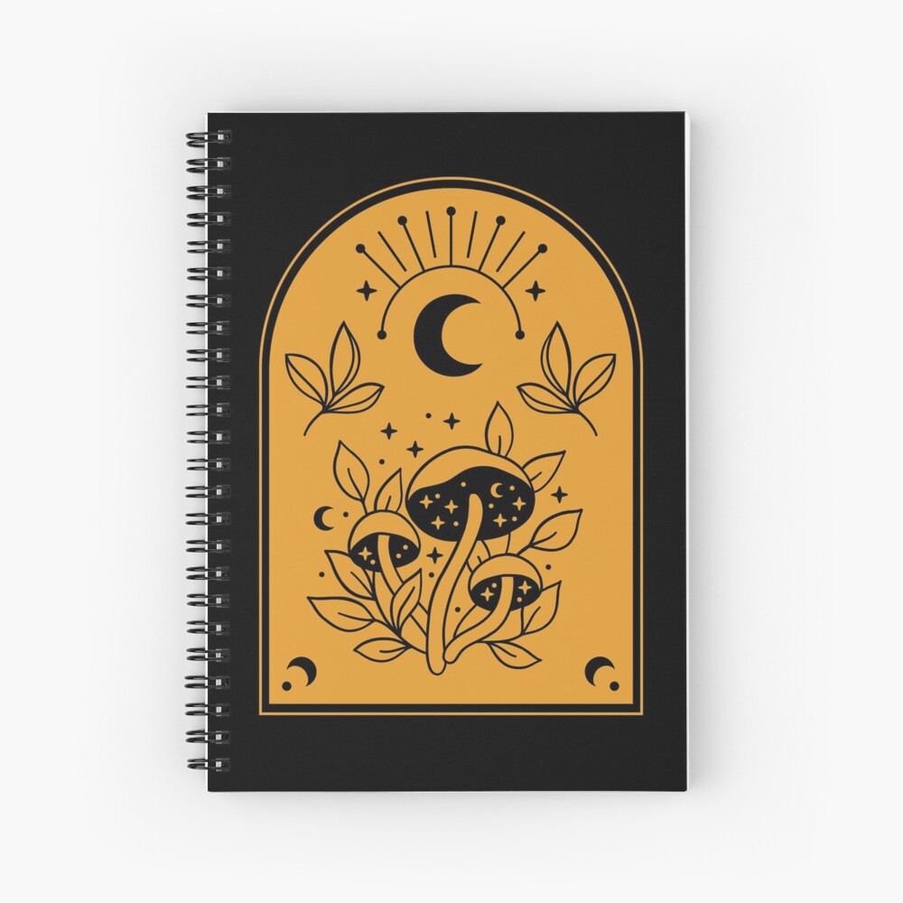 "Goblincore Aesthetic Dark Academia Cottagecore Mushroom" Spiral ...