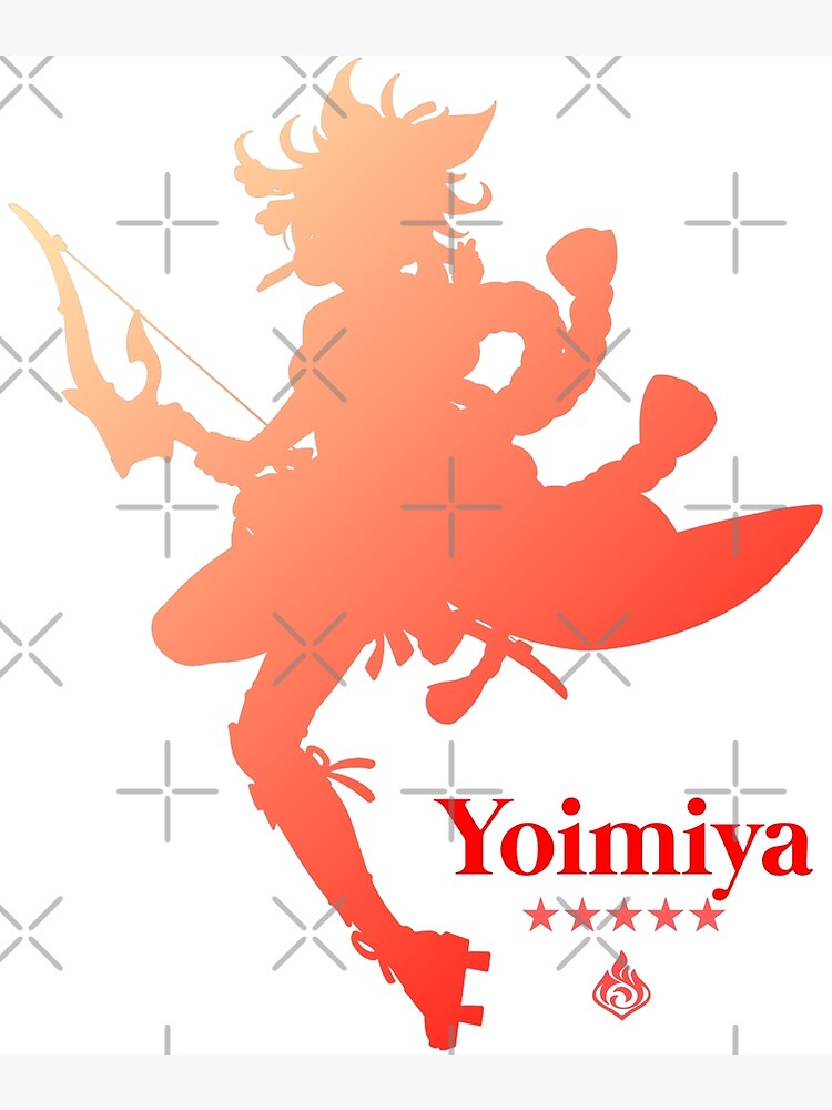 "Genshin Impact Yoimiya 2" Art Print for Sale by TeyvatTailor | Redbubble