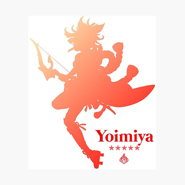 "Genshin Impact Yoimiya 2" Photographic Print for Sale by TeyvatTailor ...