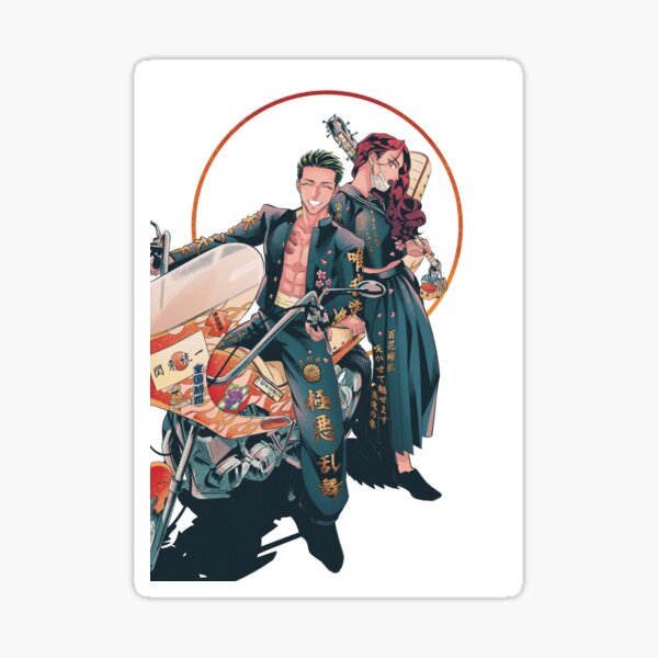 "Yoshino and Kirishima" Sticker by OnlyForWeebs | Redbubble