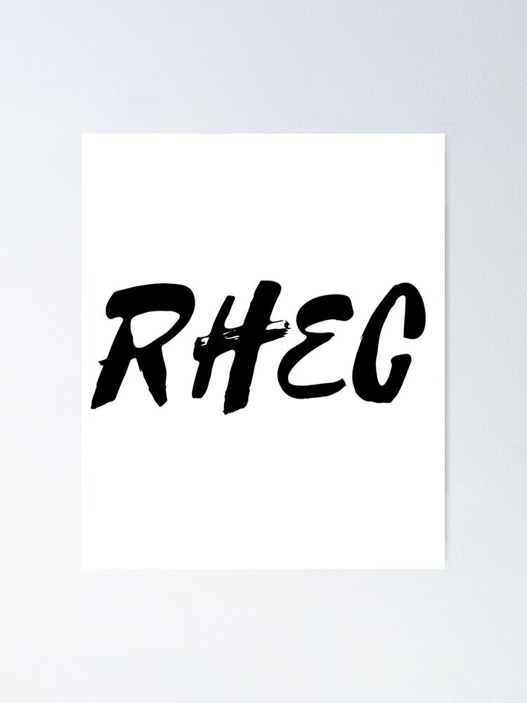 "RHEC" Poster for Sale by VAHPROD | Redbubble