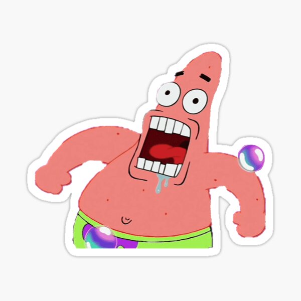 "Patrick " Sticker by Maddy0410 | Redbubble