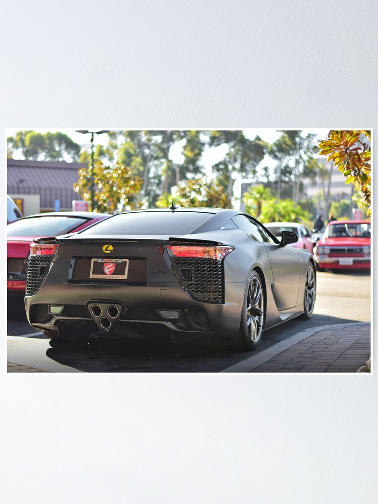 "Lexus LFA" Poster by JWKexotics | Redbubble