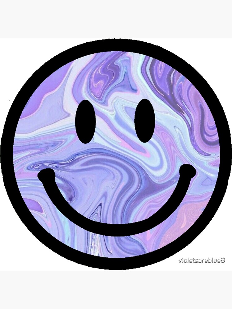 "aesthetic smiley face" Poster for Sale by violetsareblue8 | Redbubble