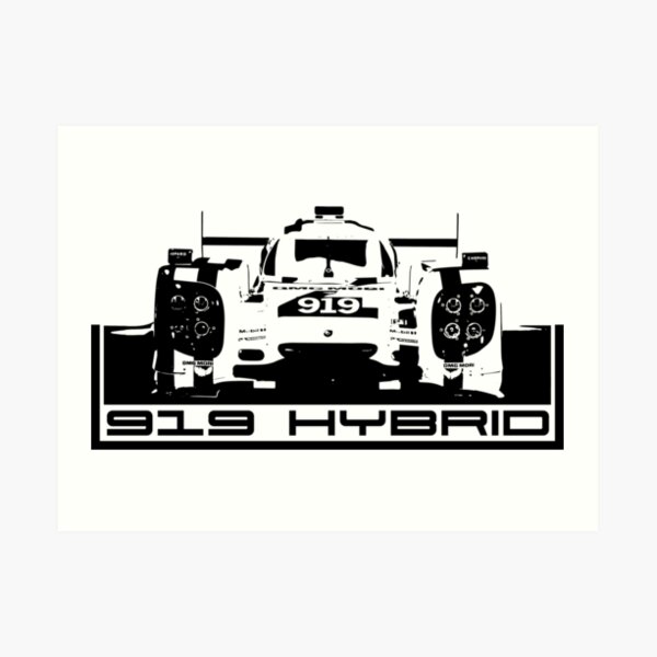 Porsche 919 Art Prints | Redbubble